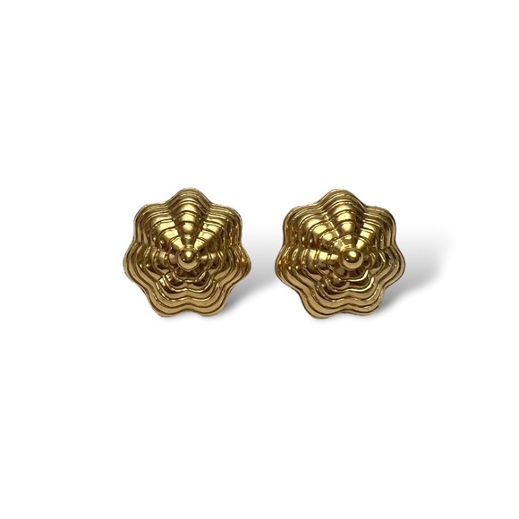 Monet | Jewelry | Vintage Monet Signed Goldtone Limpet Snail Shell ...